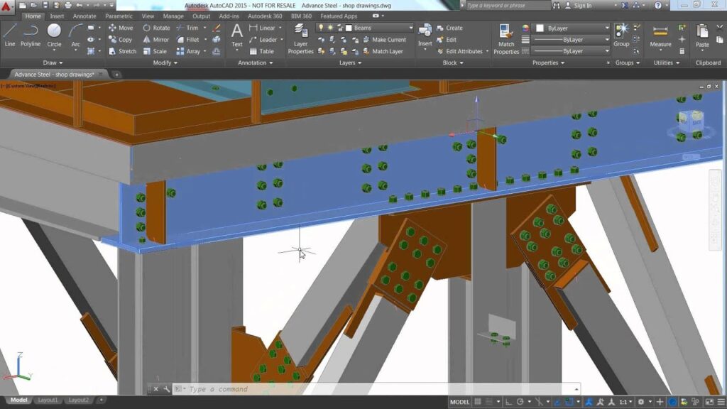 Tekla vs AutoCAD vs Advance Steel for Steel Detailing