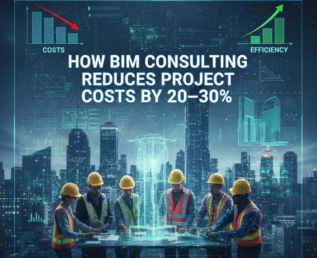 How BIM Consulting Reduces Project Costs by 20–30%
